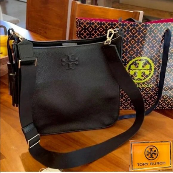 Tory Burch | Bags | New Tory Burch Thea Web Large Shoulder Crossbody ...